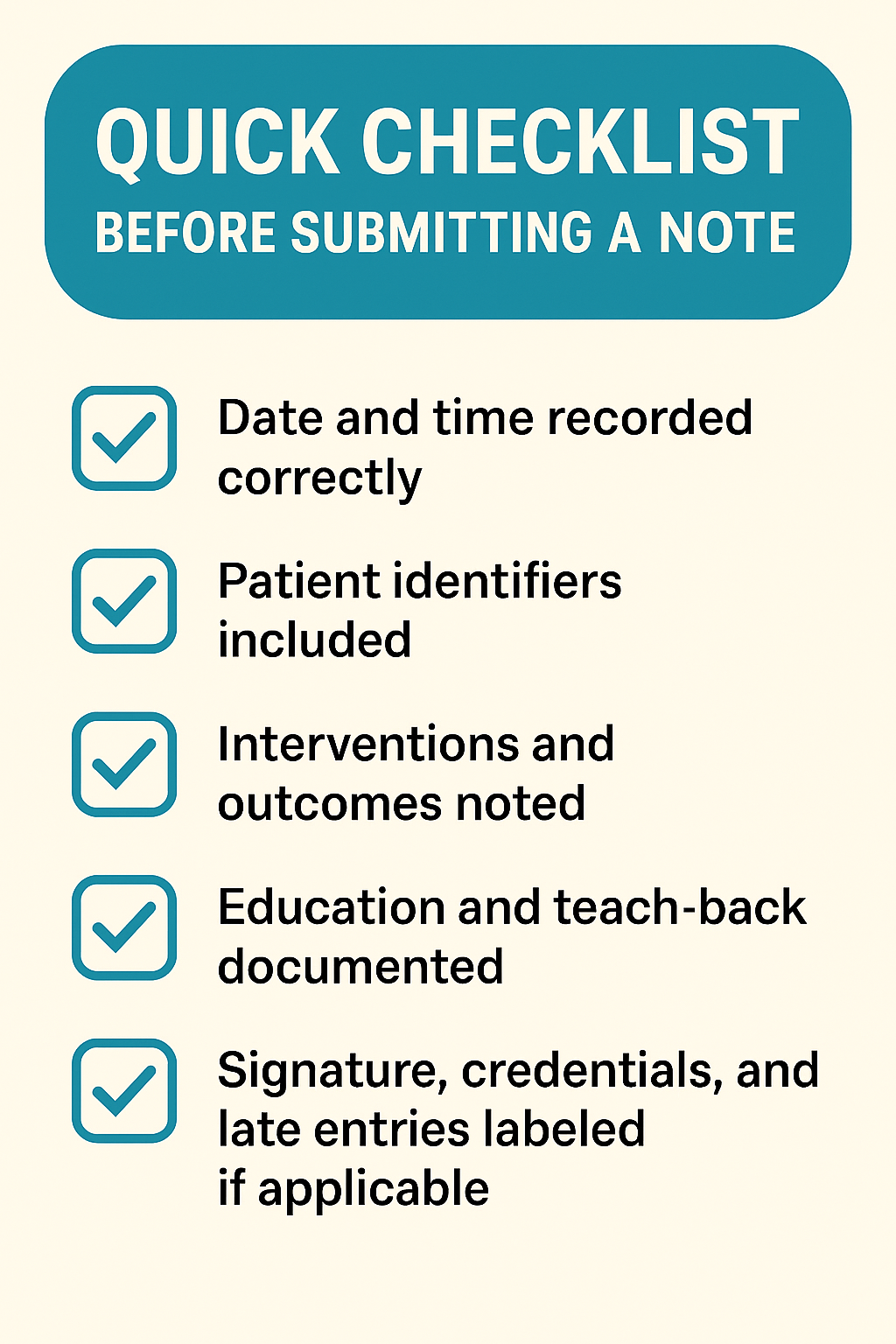 Good Nursing Notes Examples, Templates & Documentation Guide For Nurses ...