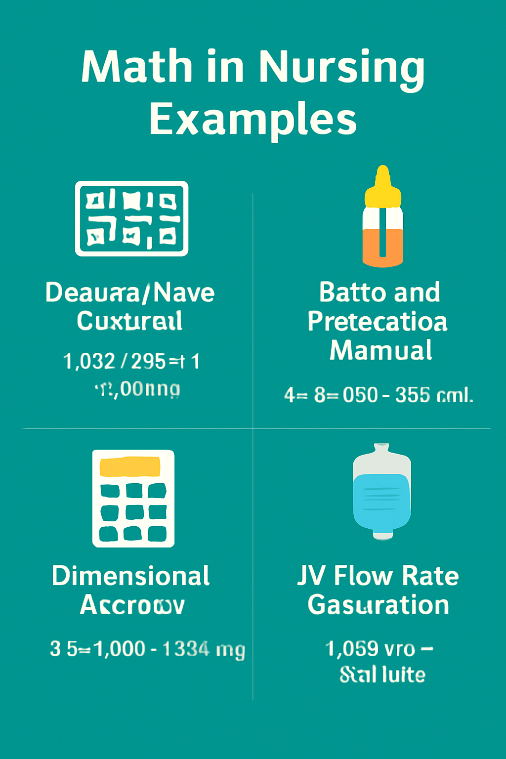 Math In Nursing Examples: Step-by-Step Guide To Dosage, IV, And ...