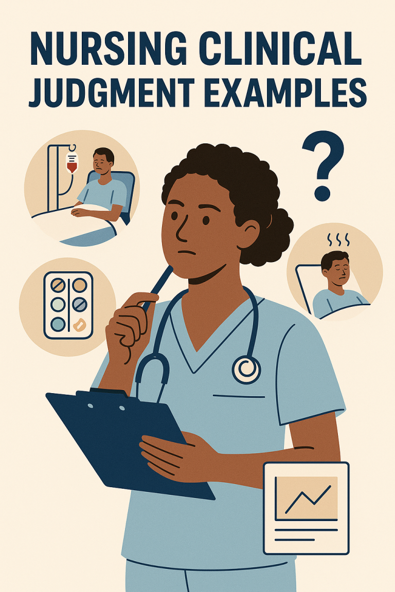 12 Clinical Judgment Examples In Nursing (With SBAR Notes)