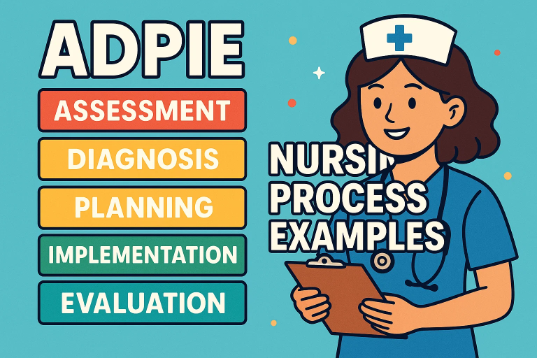 How To Apply The ADPIE Nursing Process: Examples, Steps & Care Plans ...