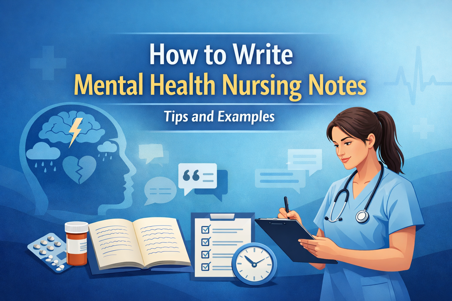 How To Write Mental Health Nursing Notes: With Examples | Elite ...