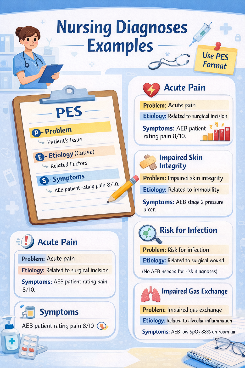 Nursing Diagnosis Examples: A Comprehensive Guide For Students And ...