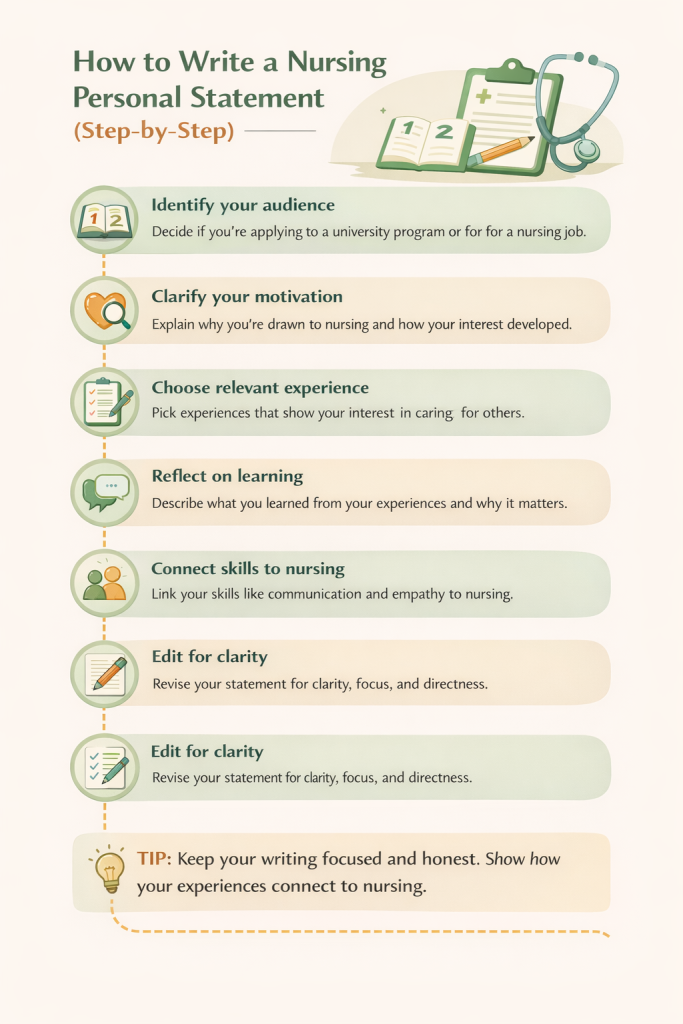 Nursing Personal Statement Examples: How To Write One That Works ...